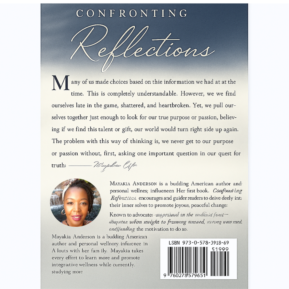 Confronting Reflections By Mayakia Anderson (Softcover) – Rooted Vines