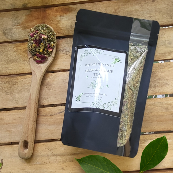 Georgia Peace Tea | Organic Herbal Tea | Loose Leaf Tea – Rooted Vines