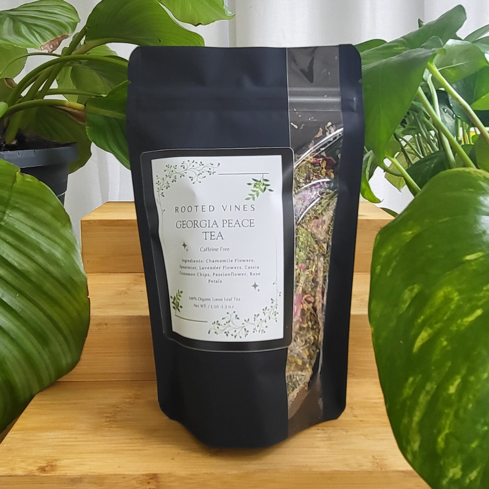Georgia Peace Tea | Organic Herbal Tea | Loose Leaf Tea – Rooted Vines